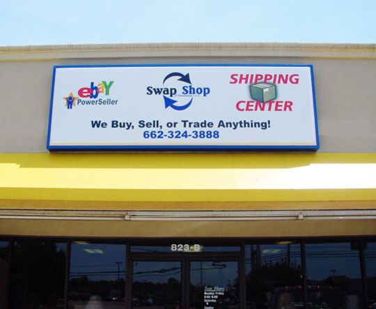 Lighted Business Signs, Commercial Lighted Sign, Outdoor Lighted Box Signs